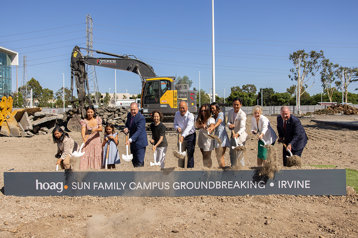 Hoag Sun Family Campus Groundbreaking Ceremony Gallery | Boldly Hoag