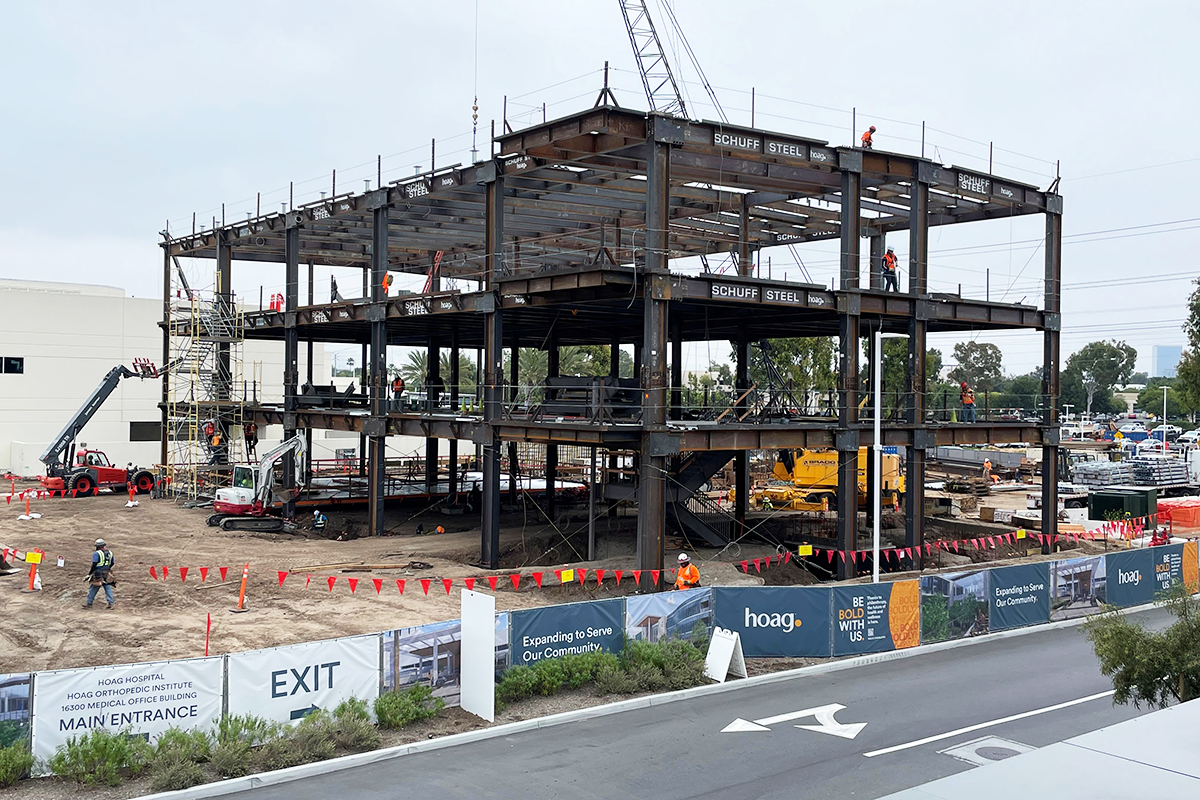 First New Building Rises on Hoag’s Sun Family Campus | Boldly Hoag